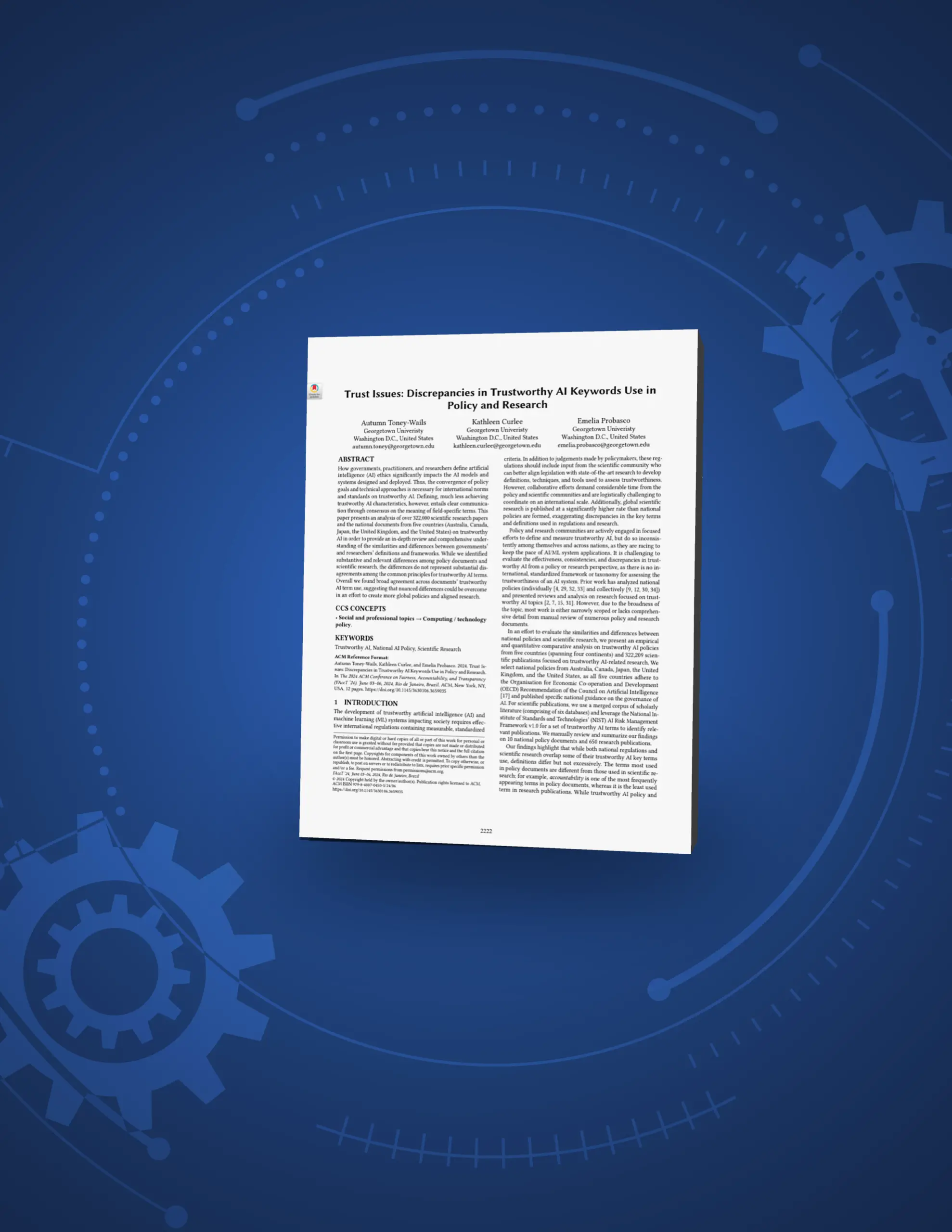 Trust Issues: Discrepancies in Trustworthy AI Keywords Use in Policy ...