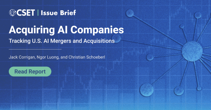 Acquiring AI Companies: Tracking U.S. AI Mergers and Acquisitions ...