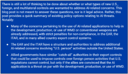 For Export Controls on AI, Don't Forget the "Catch-All" Basics | Center ...