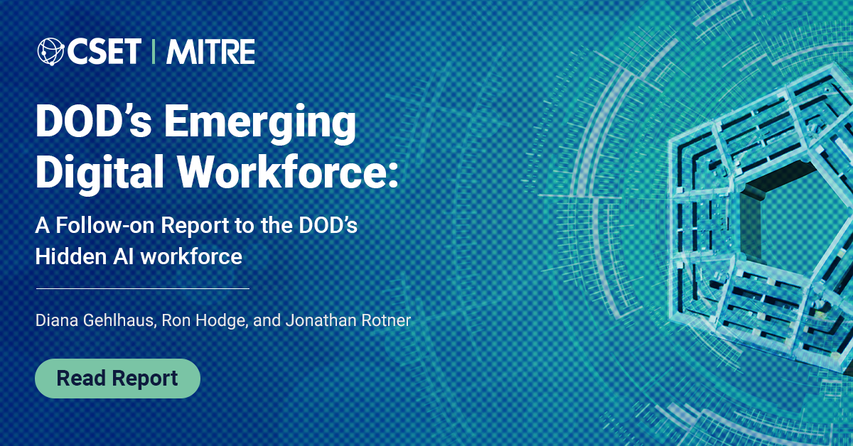 DOD's Emerging Digital Workforce | Center for Security and Emerging ...