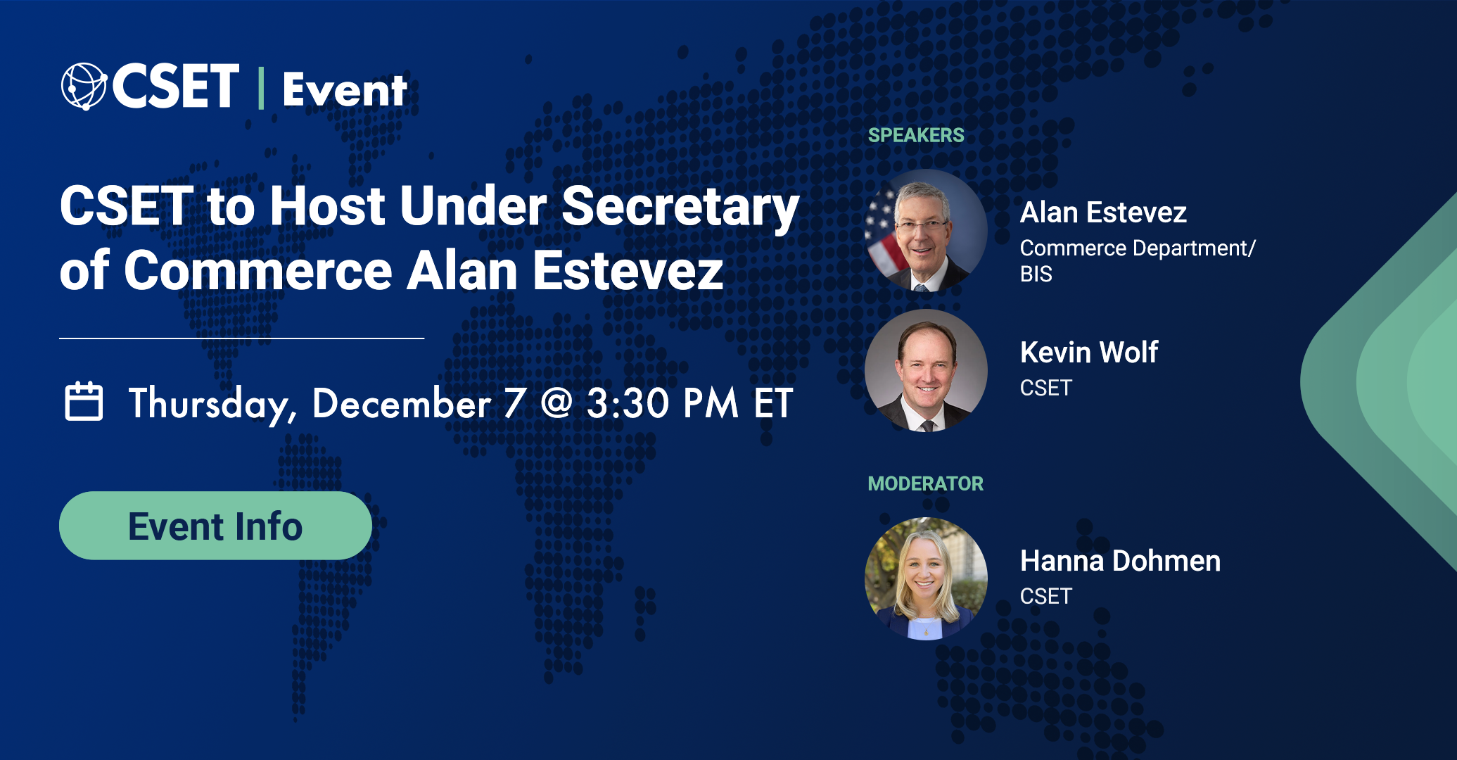 Fireside Chat with Under Secretary of Commerce Alan Estevez | Center ...