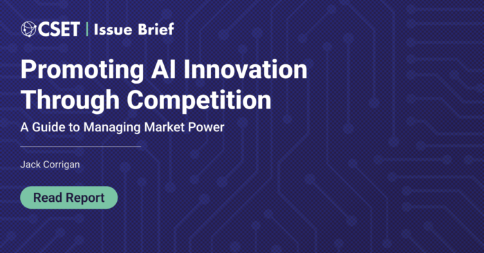 Promoting AI Innovation Through Competition | Center for Security and ...