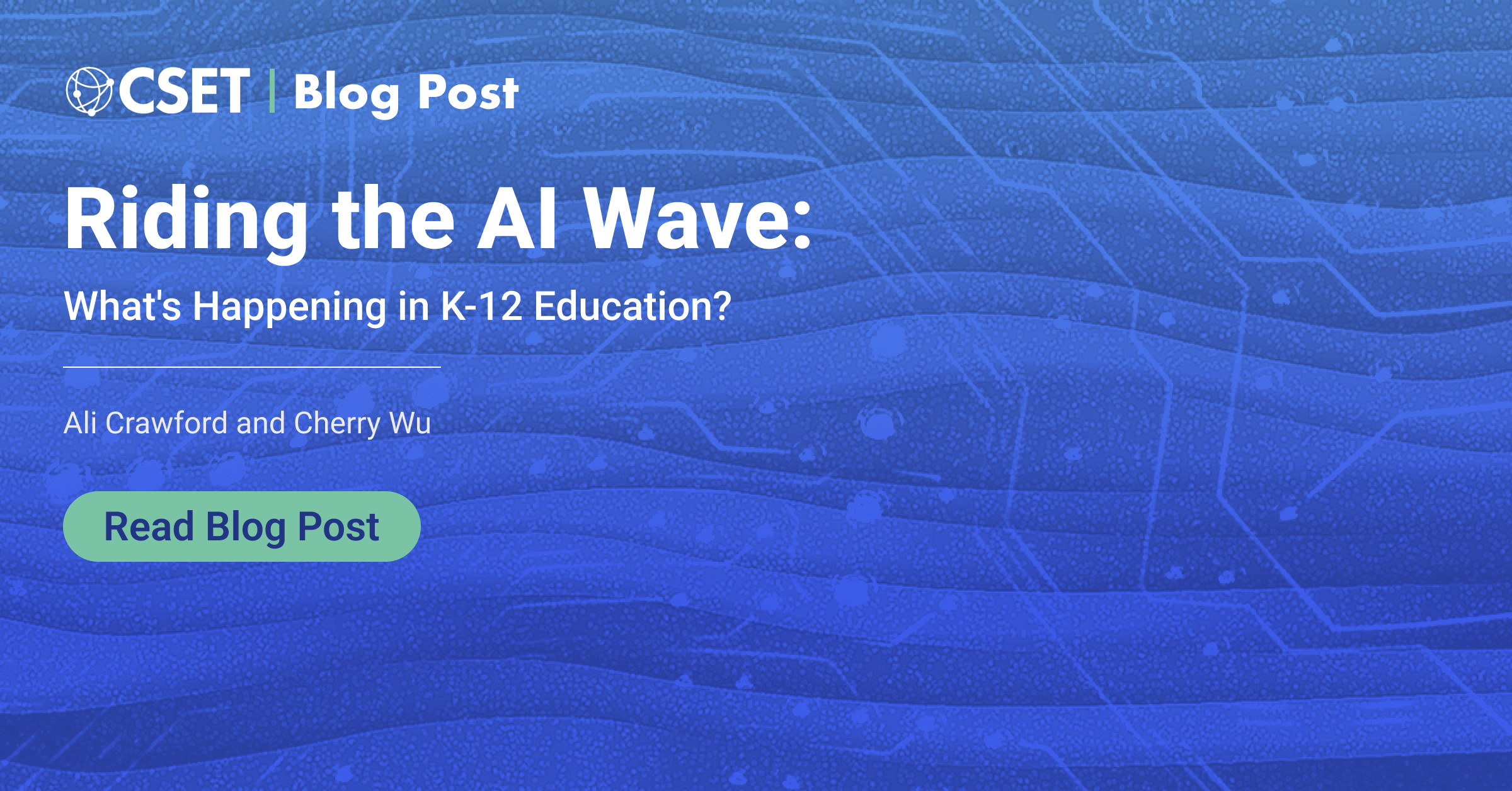 Riding the AI Wave: What's Happening in K-12 Education? | Center for ...