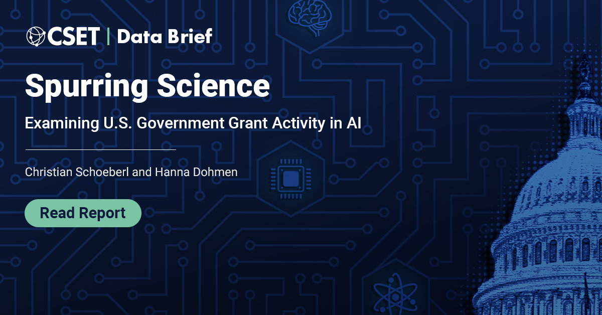 Spurring Science | Center for Security and Emerging Technology