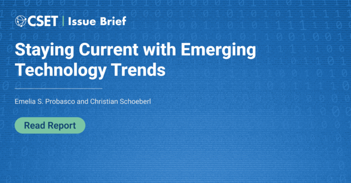Staying Current with Emerging Technology Trends: Using Big Data to ...