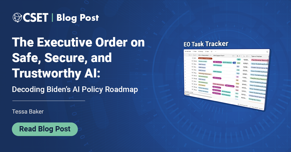 The Executive Order on Safe, Secure, and Trustworthy AI: Decoding Biden ...