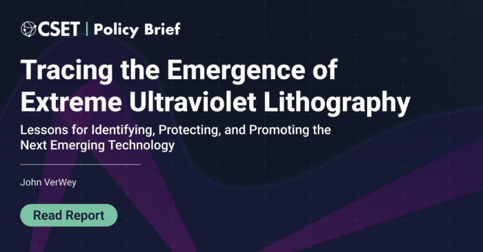 Tracing the Emergence of Extreme Ultraviolet Lithography | Center for ...