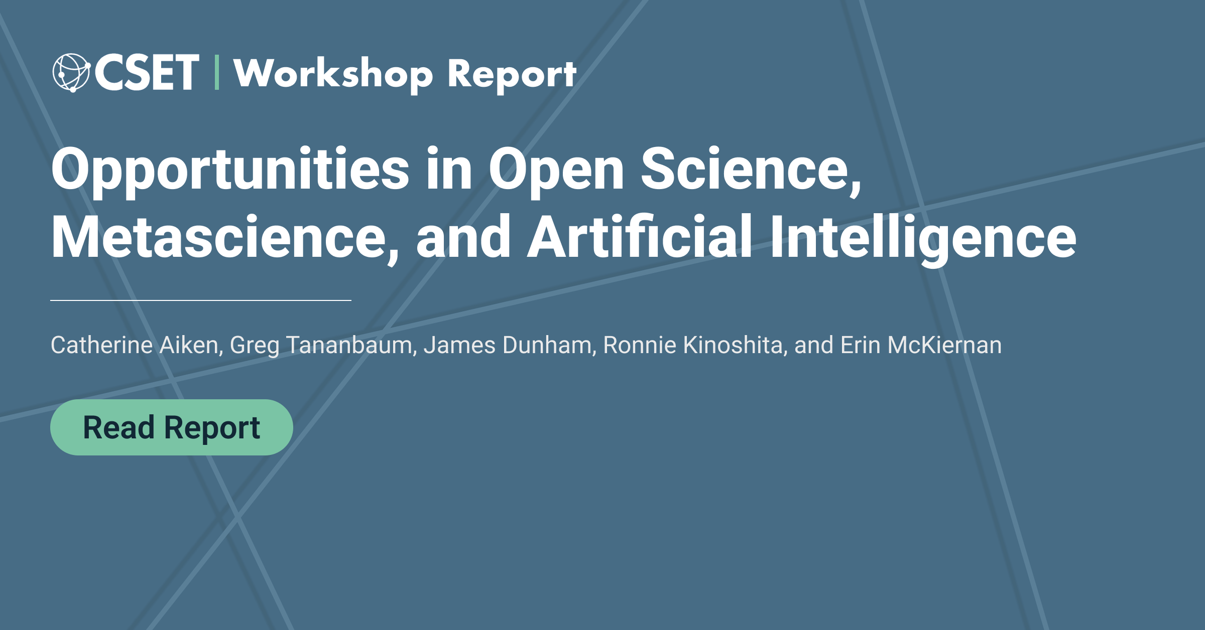 Opportunities in Open Science, Metascience, and Artificial Intelligence | Center for Security ...